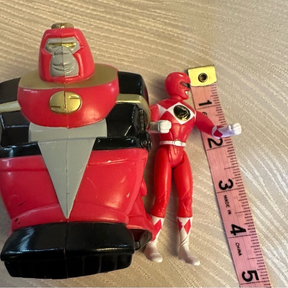 Power Ranger | Toys | Vintage 995 Mighty Morphin Power Rangers Red Ape ...